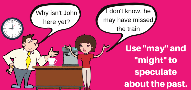 Past modal verbs explained in pictures - Break Into English