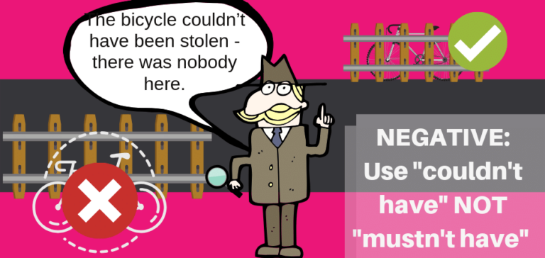 Past modal verbs explained in pictures - Break Into English