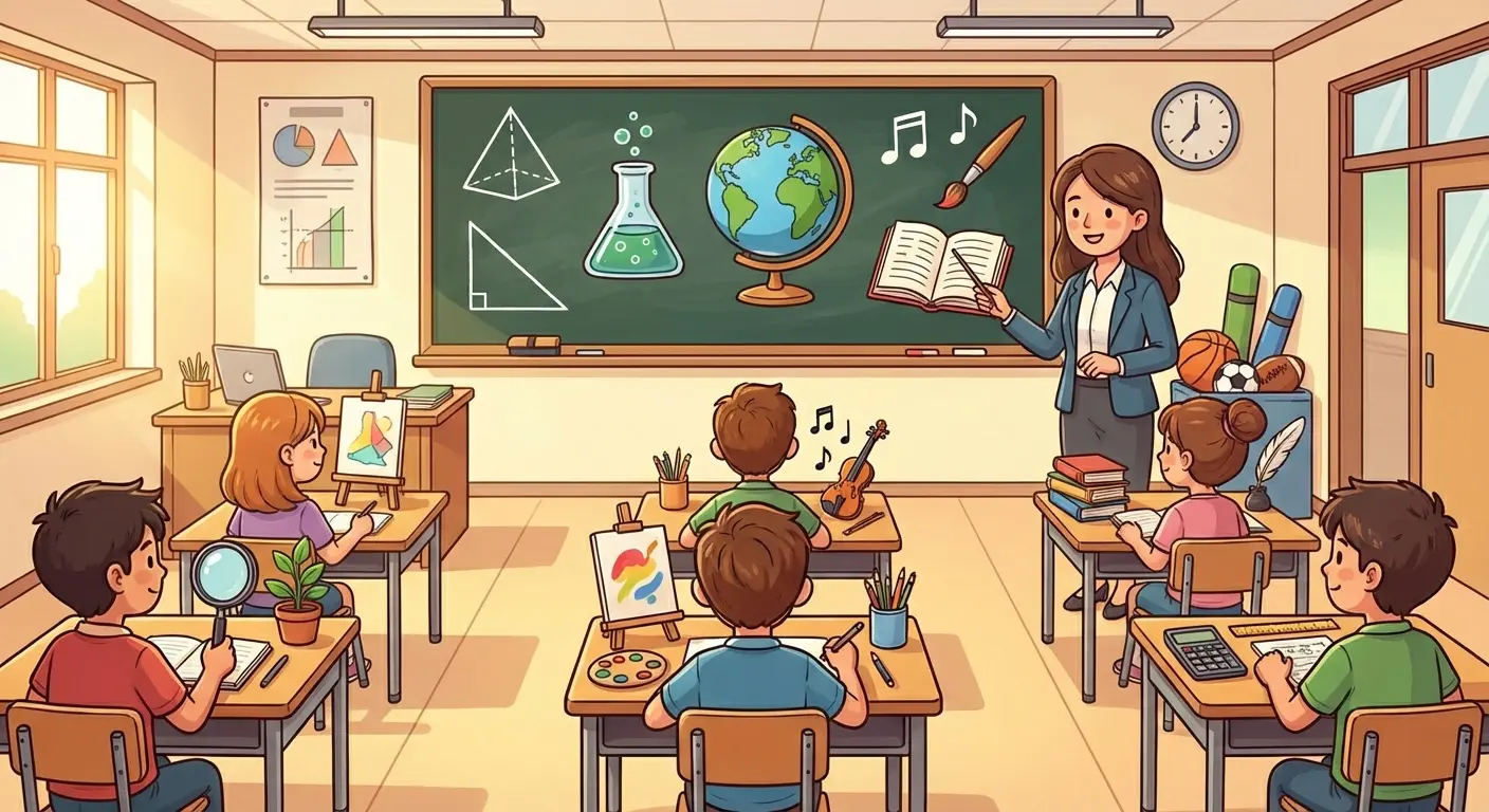 La lista completa de materias escolares de A a Z - Break into English