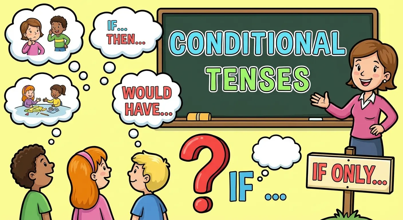 Unreal Conditional Tenses Exercises in English - Break into English